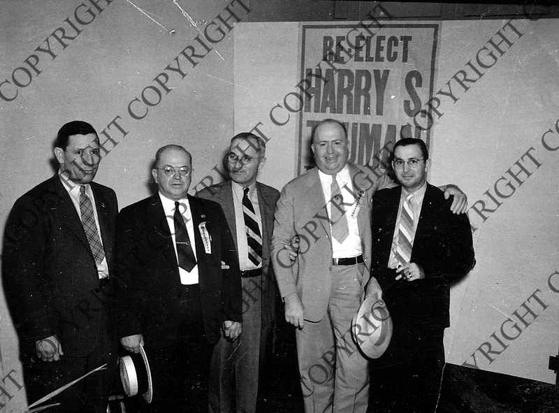 Senator Truman at the 1940 re-election rally in Sedalia, Missouri ...