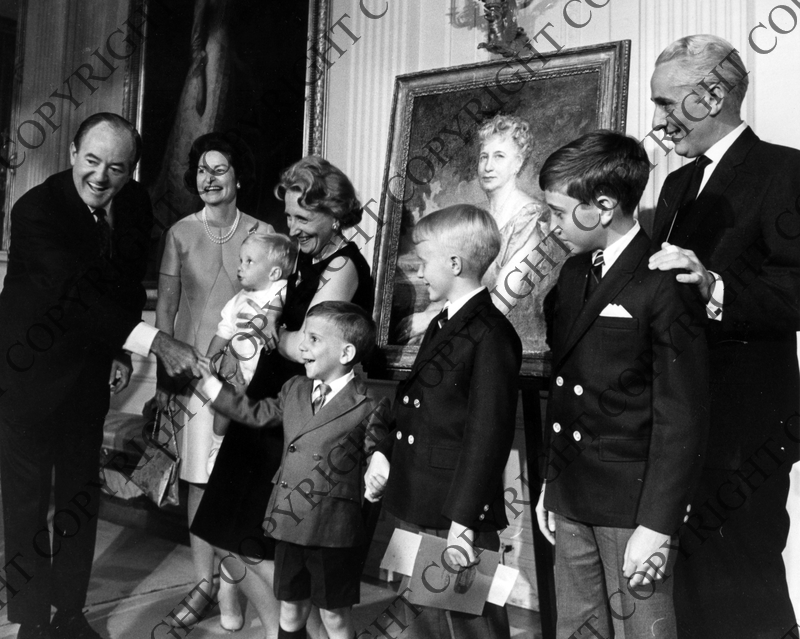 Unveiling of Official Portrait of Bess Truman at White House Ceremony ...