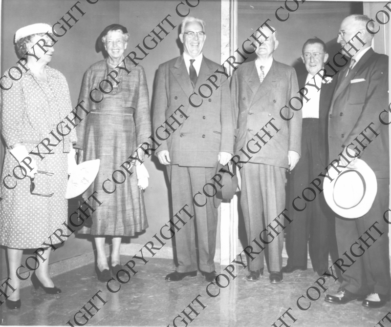 Bess Truman, Eleanor Roosevelt, Earl Warren, Herbert Hoover, Basil O ...