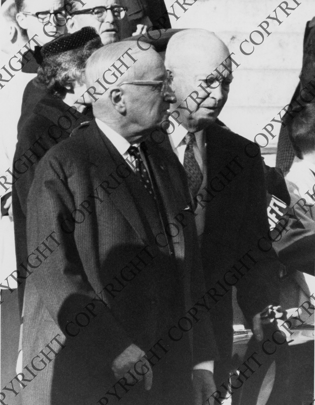 Truman and Eisenhower at Kennedy Funeral Mass | Harry S. Truman