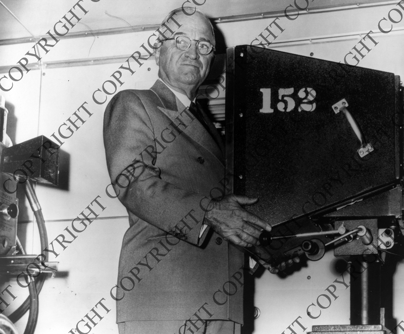 Truman and X-Ray Machine | Harry S. Truman