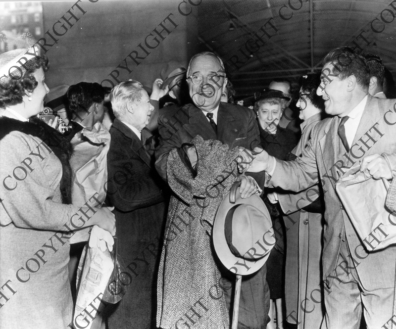 The Truman Family Arrives at the Fairmont Hotel in San Francisco ...