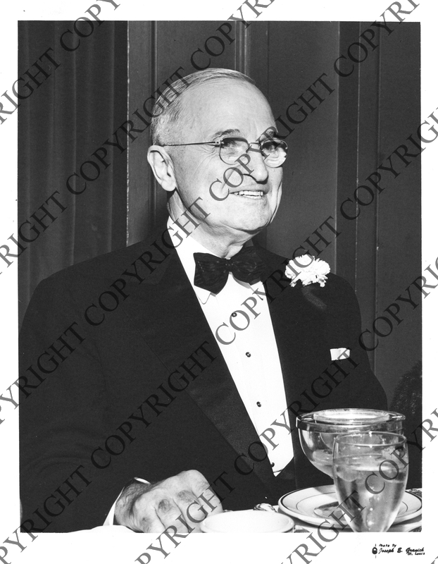 Former President Truman At Rabbi Samuel Thurman's Anniversary At ...
