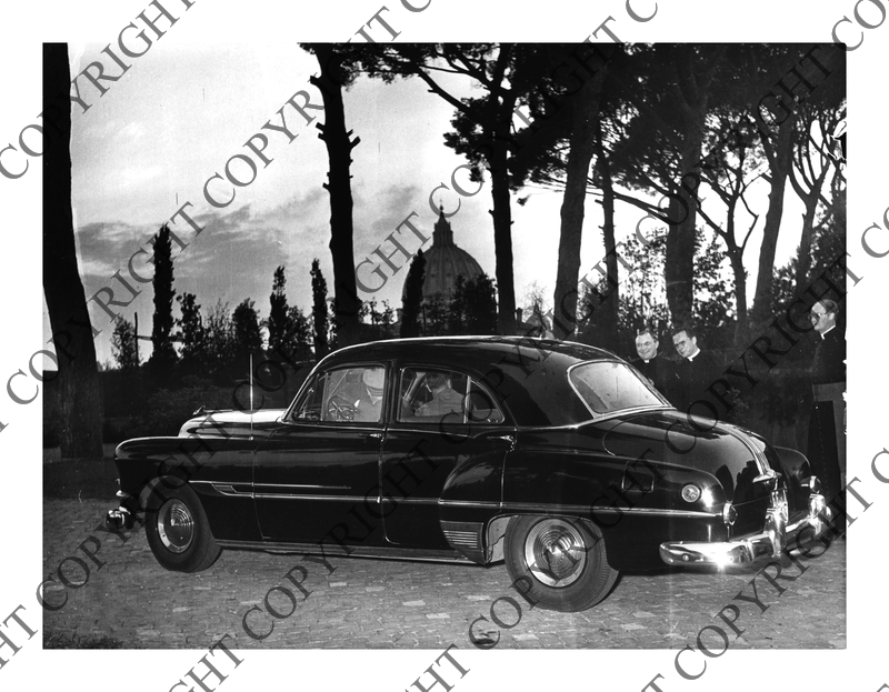 Harry Truman's Car is Leaving the Vatican | Harry S. Truman