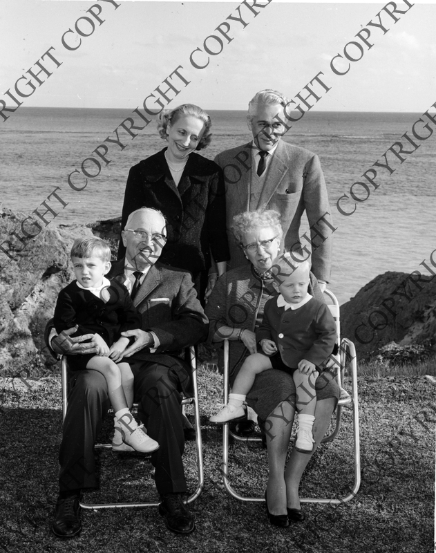 Harry and Bess Truman with Margaret and Family in Bermuda | Harry S. Truman