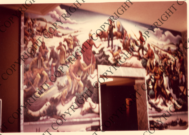 A Color Snapshot of the Thomas Hart Benton Mural | Harry S. Truman