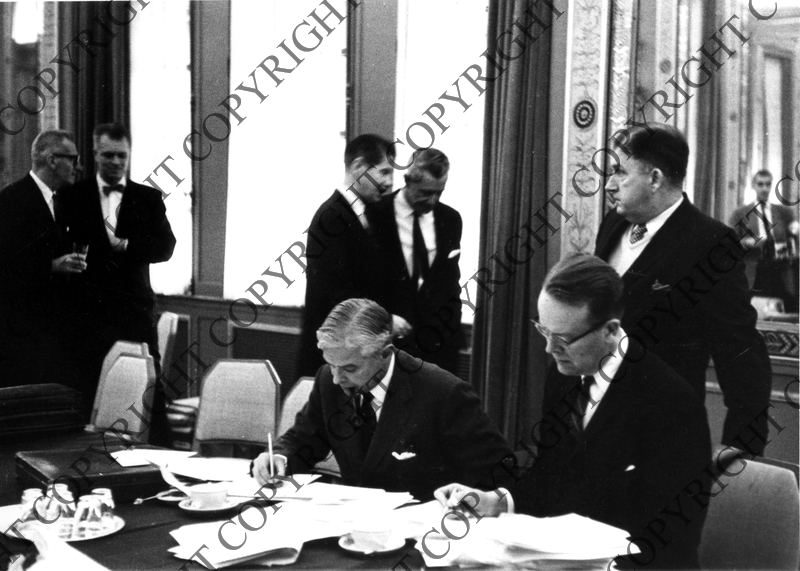 Governor G. Mennen Williams at a Meeting | Harry S. Truman