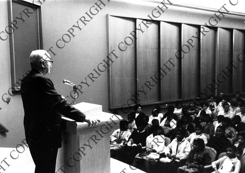 Former President Truman Addresses a School Group | Harry S. Truman