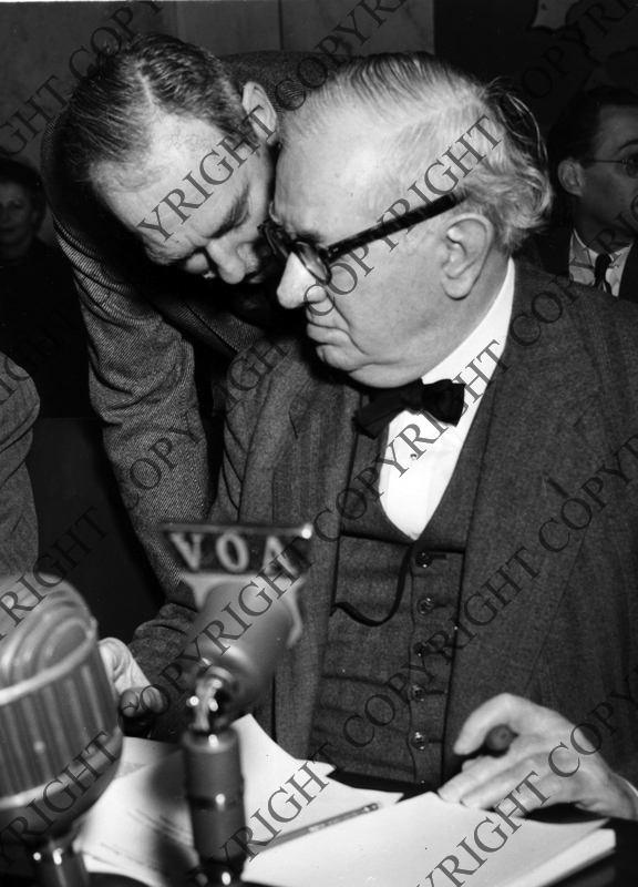 Secretary of State Dean Acheson with Senator Tom Connally | Harry S. Truman