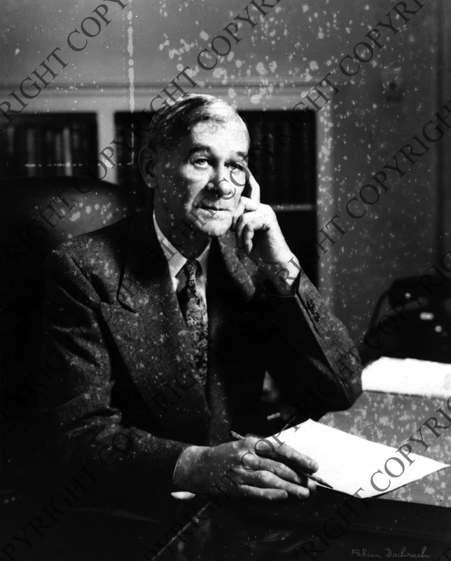 Bachrach Portrait of Charles Ross at Desk | Harry S. Truman
