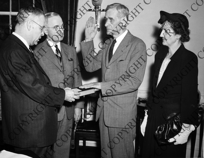 Swearing in of Charles G. Ross as Press Secretary | Harry S. Truman
