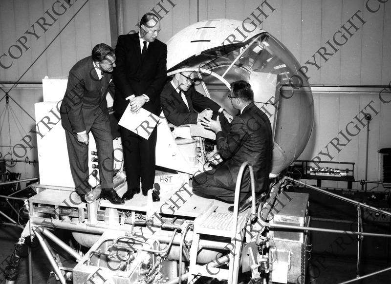 Senator John L. McClellan at the Controls of a Research Vehicle | Harry ...