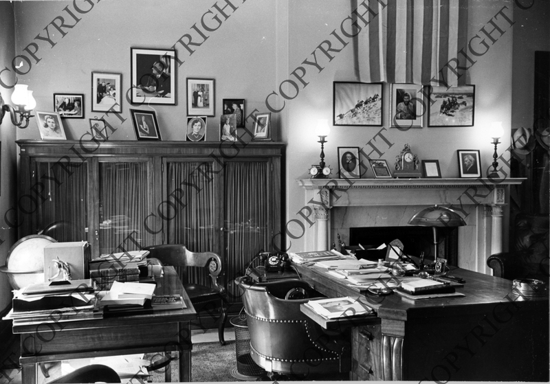 Vice President Truman's office in the Senate Office Building in ...