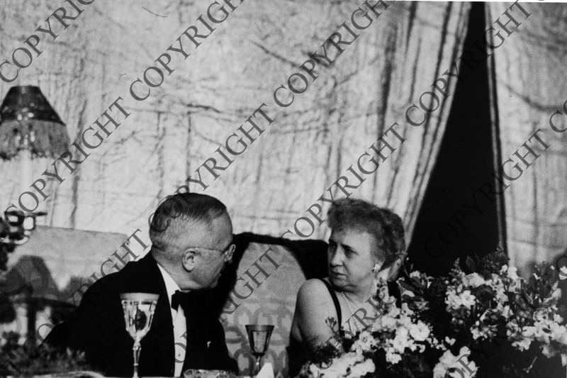 President and Mrs. Truman at the Jefferson-Jackson Day Dinner | Harry S ...
