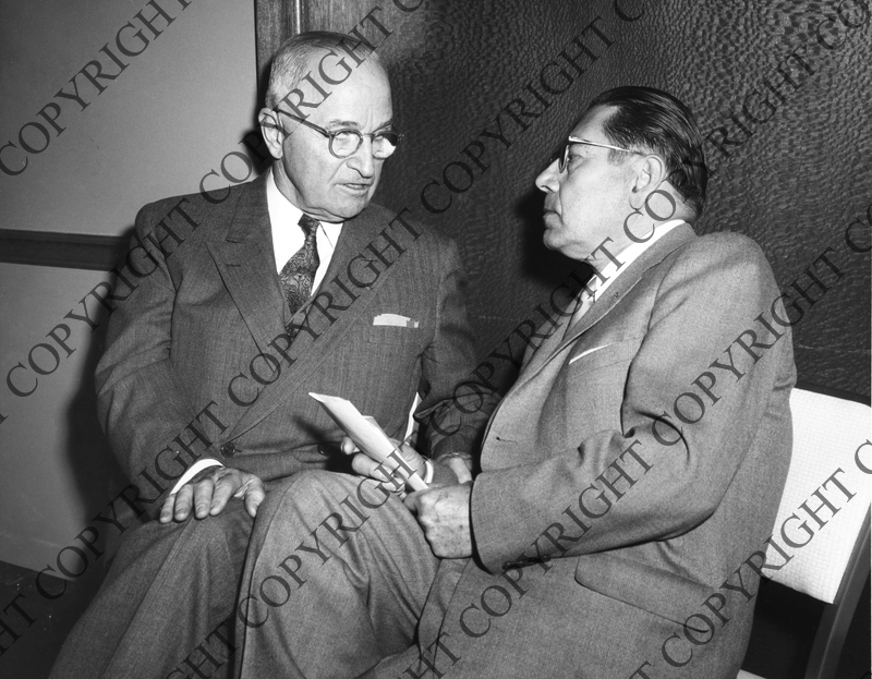 Truman and Tranin at the Eddie Jacobson Armistice Day Luncheon | Harry ...