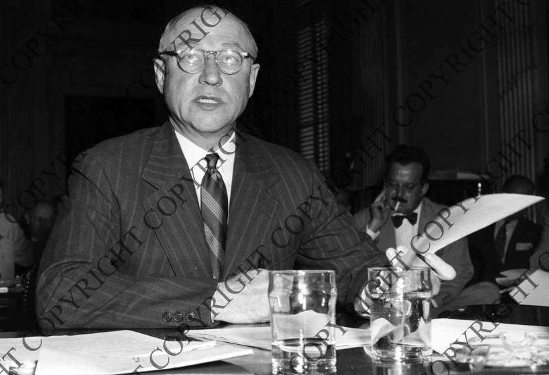 Photo of George M. Humphrey, Chairman of the Pittsburg Consolidation ...