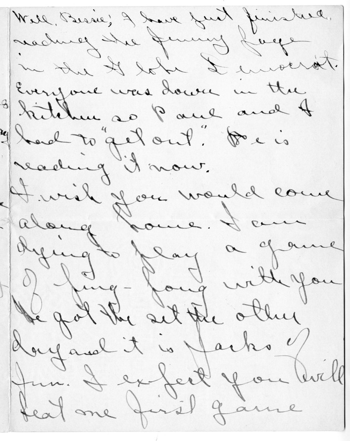 Letter from Helen Bryant to Bess Wallace | Harry S. Truman
