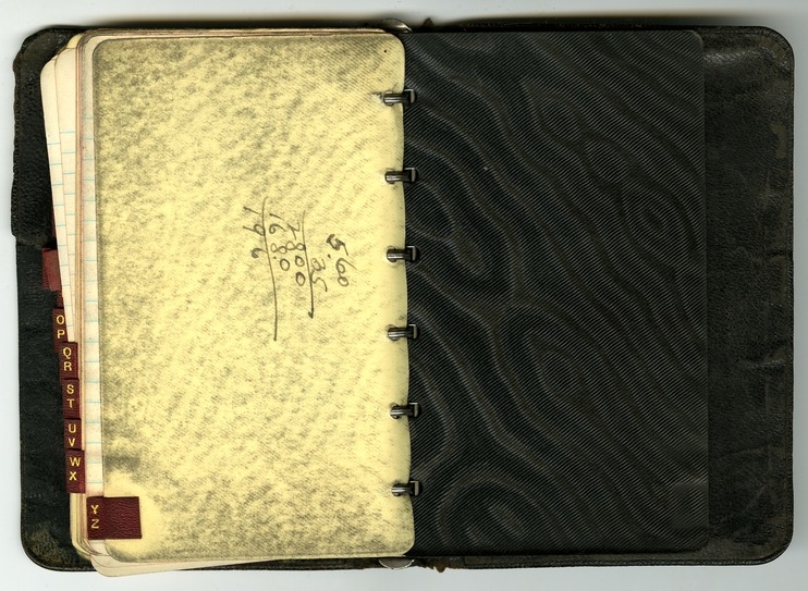 Pocket Notebook of Captain Harry S. Truman | Harry S. Truman