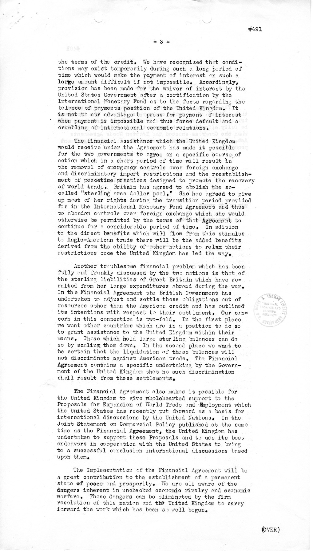 Appendix - Foreign Policy & Foreign Aid - 1945-1947 | Harry S. Truman