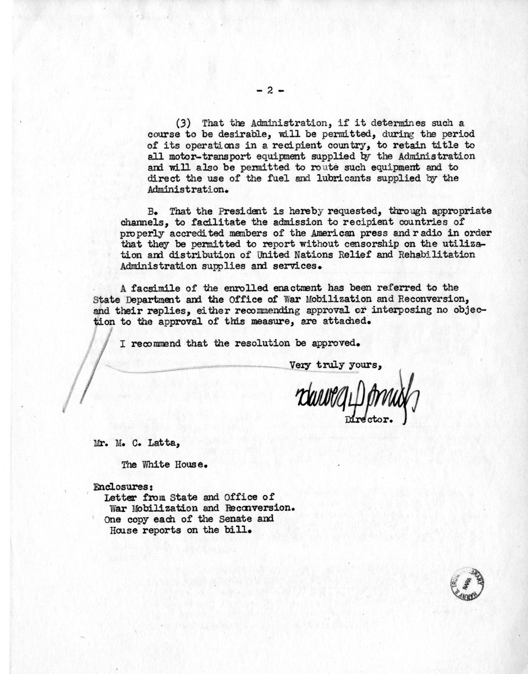 Office Of War Mobilization