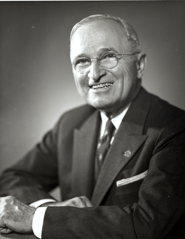 Portrait of a smiling Harry S. Truman | Harry S. Truman
