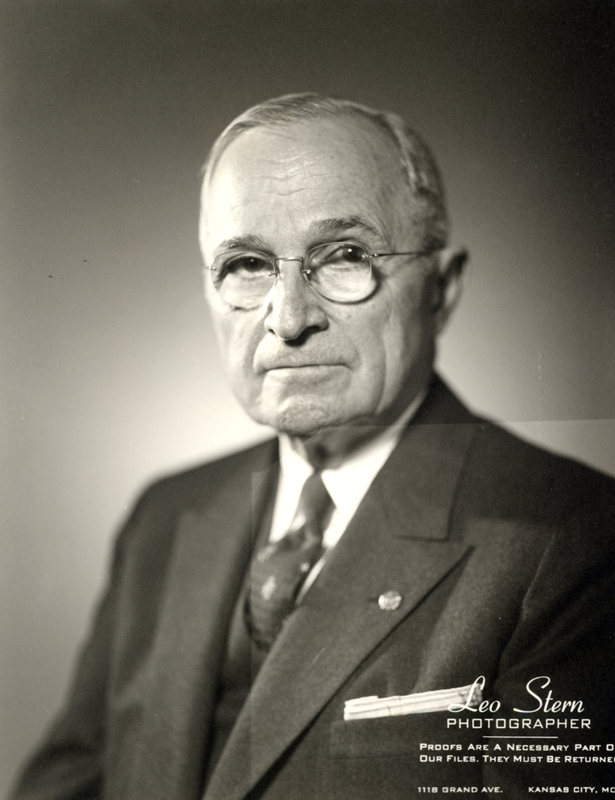 Portrait proof of Harry S. Truman | Harry S. Truman