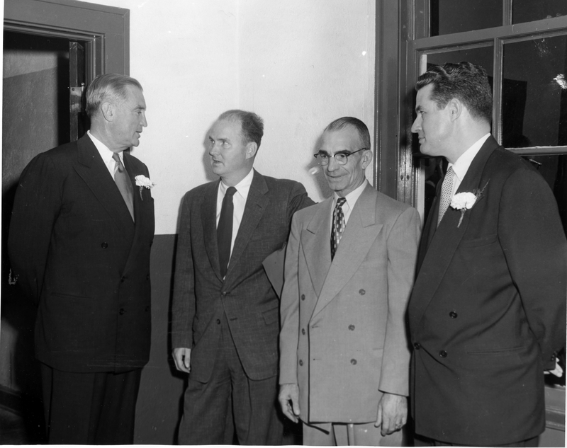 Missouri Senator Stuart Symington at a Political Gathering for ...