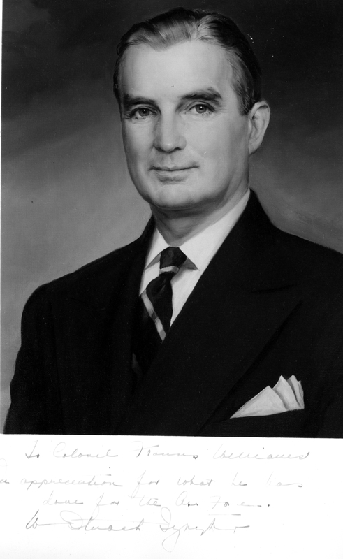 Photo of painting of Stuart Symington by Greta Kempton | Harry S. Truman