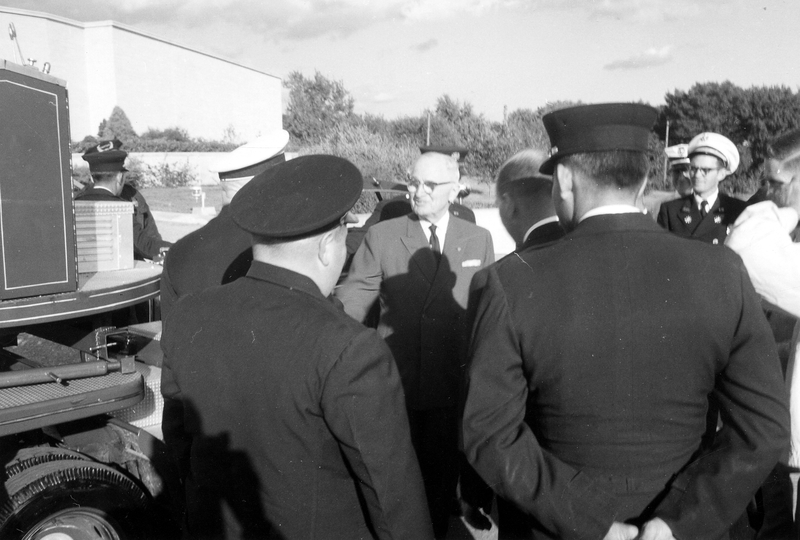 Truman with railway employees | Harry S. Truman