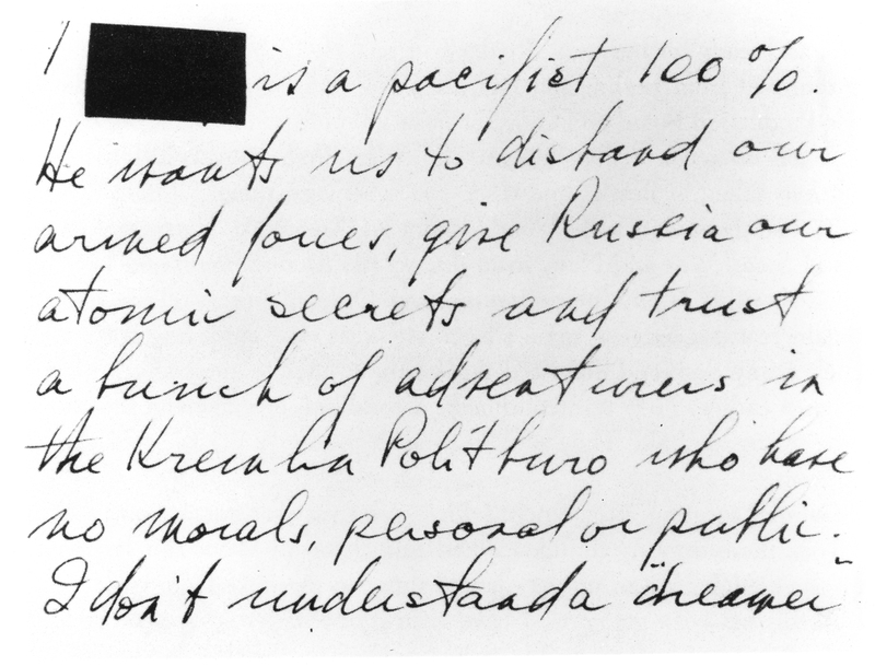 Memo in President Harry S. Truman's handwriting | Harry S. Truman