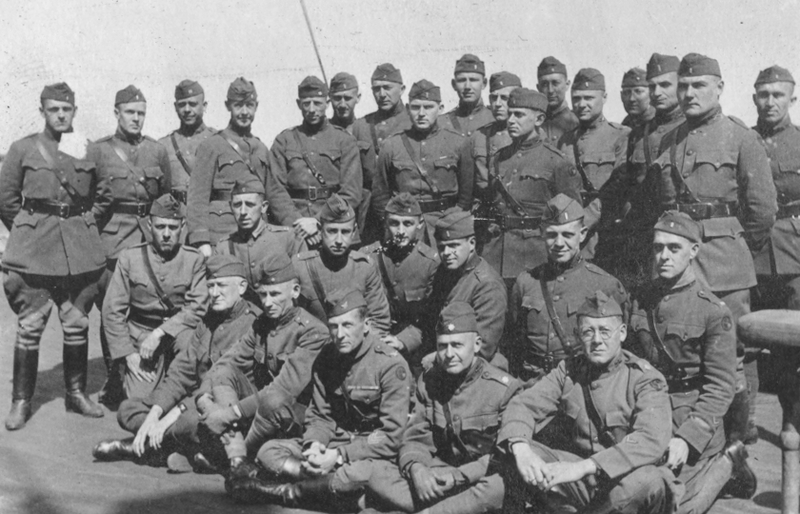 Officers of 129th Field Artillery after World War I | Harry S. Truman
