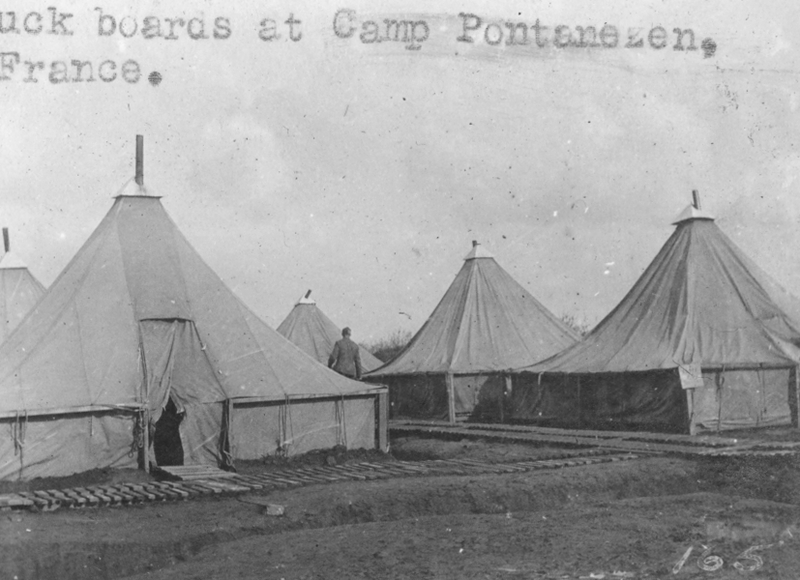 Camp Pontanezan, Brest, France | Harry S. Truman