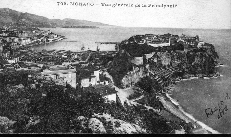 Monaco postcard from World War I | Harry S. Truman