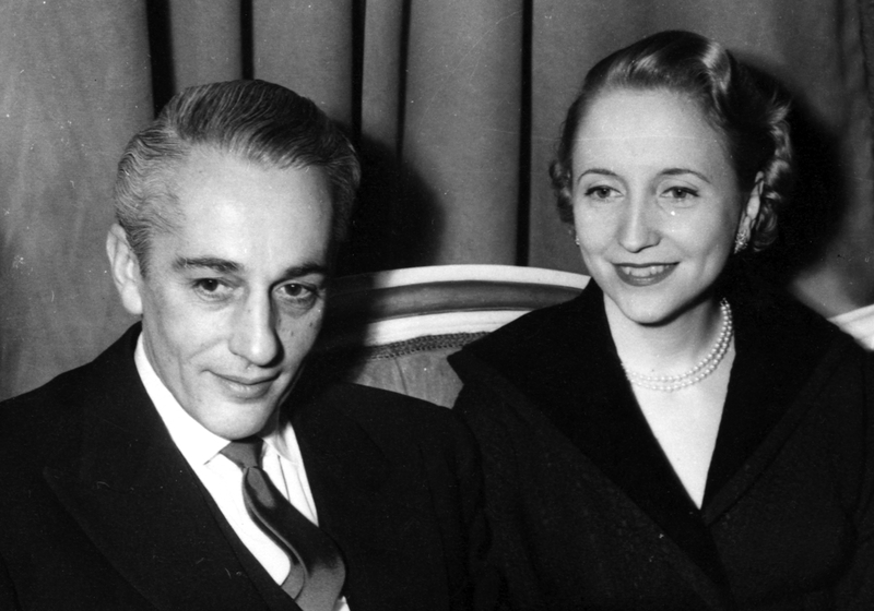 Informal portrait of Margaret Truman Daniel and Clifton Daniel | Harry ...