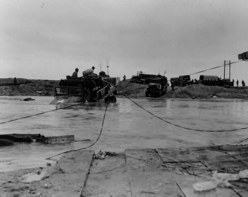 Flood waters during Korean War | Harry S. Truman