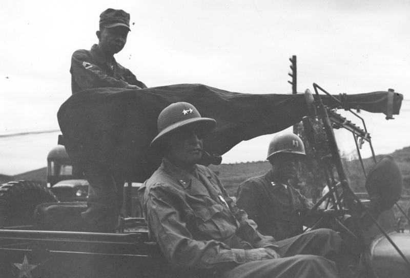 Sergeant First Class Diala, General Frank E. Lowe and Captain A. G ...