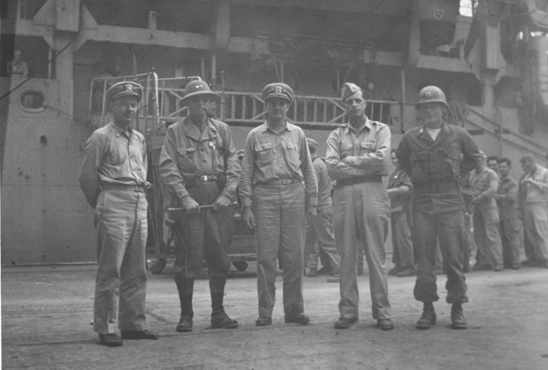 Captain Samuel H. Crittenden, Jr., United States Navy; General Frank E ...