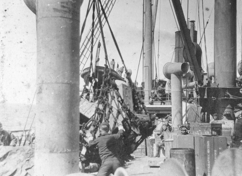 On Board Unidentified Ship | Harry S. Truman