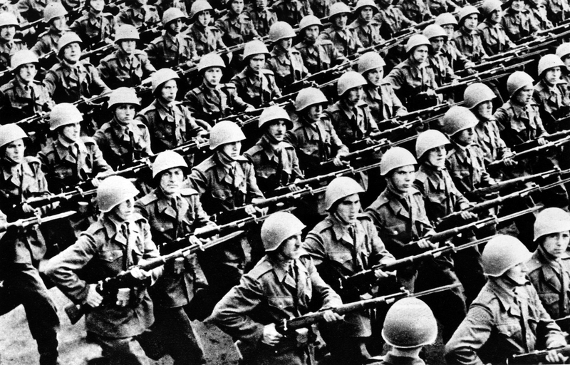 Soldiers in Parade Formation | Harry S. Truman