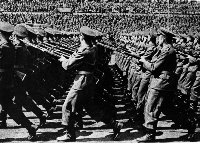 Soldiers in Military Parade Formation | Harry S. Truman