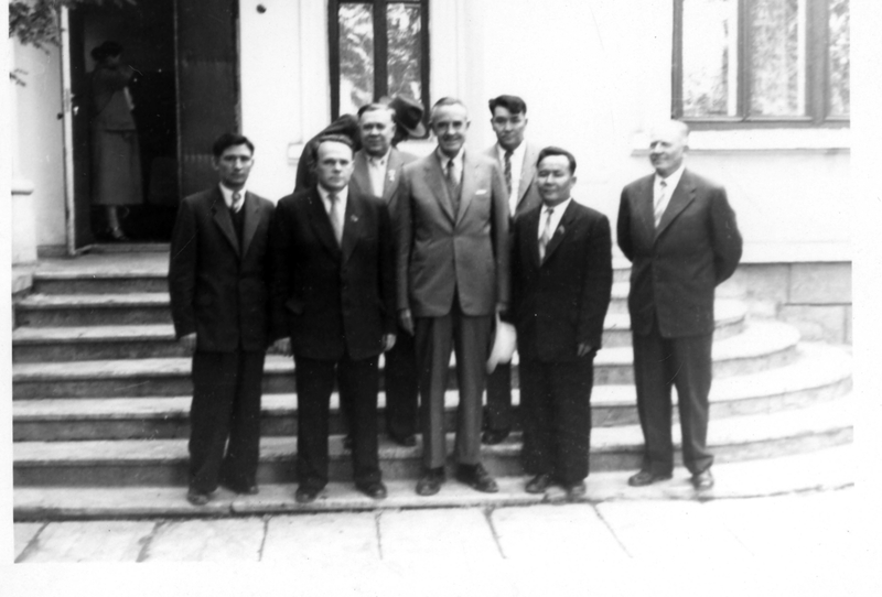 W. Averell Harriman With Group During Russian Trip | Harry S. Truman