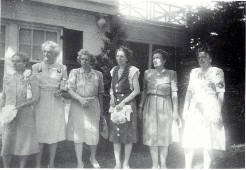 Ladies of Bridge Club at Carolyn Lapp's luncheon | Harry S. Truman