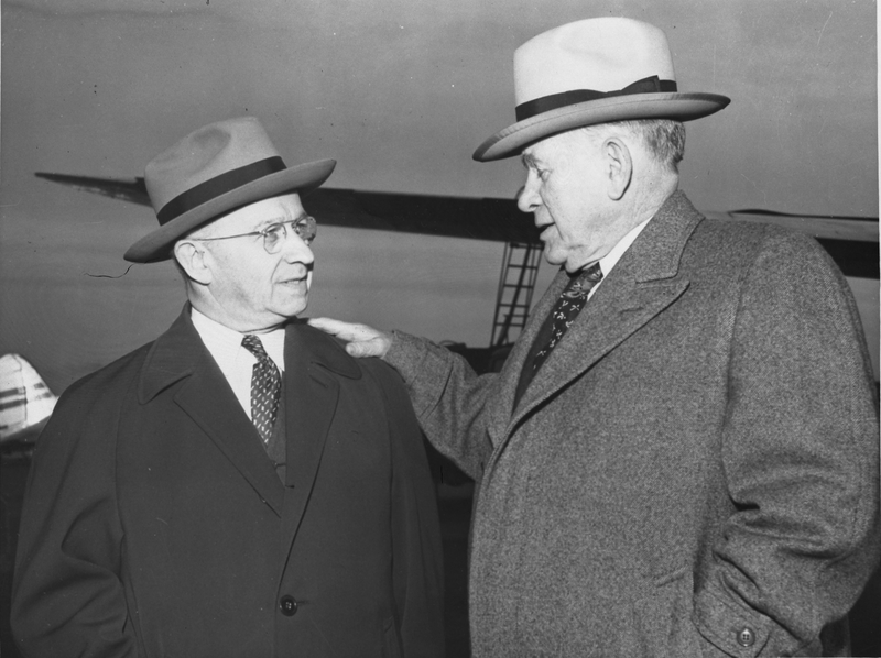 Eddie Jacobson Talks with Vice President Alben W. Barkley | Harry S. Truman