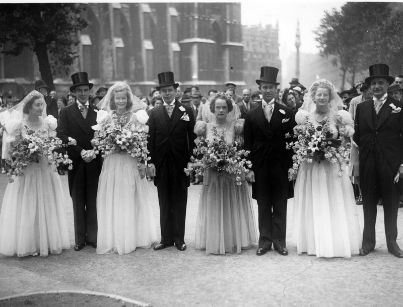 Dina Merrill Wedding