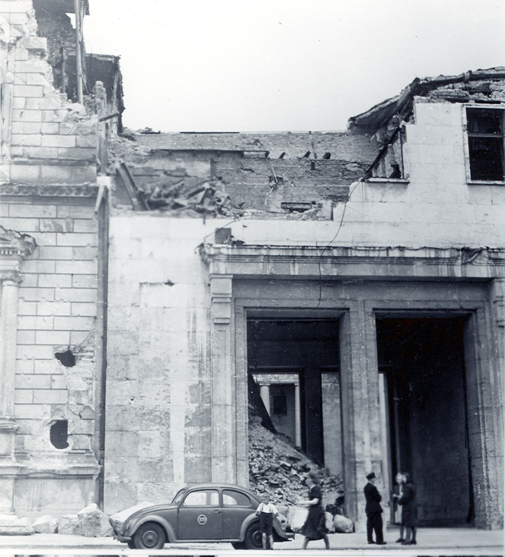 View of the Reich Chancellery | Harry S. Truman
