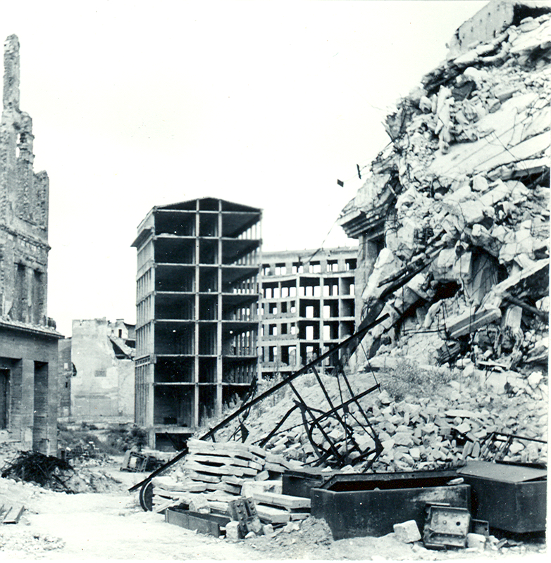 Damaged Buildings in Berlin | Harry S. Truman