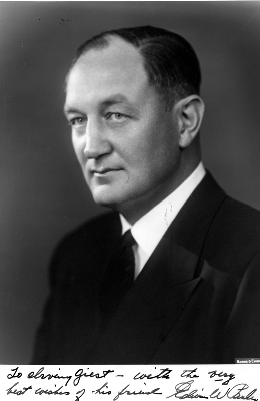 Portrait of Edwin W. Pauley | Harry S. Truman