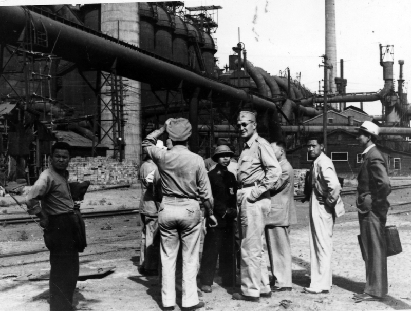 Edwin Pauley at Anshan Steel Plant in China | Harry S. Truman