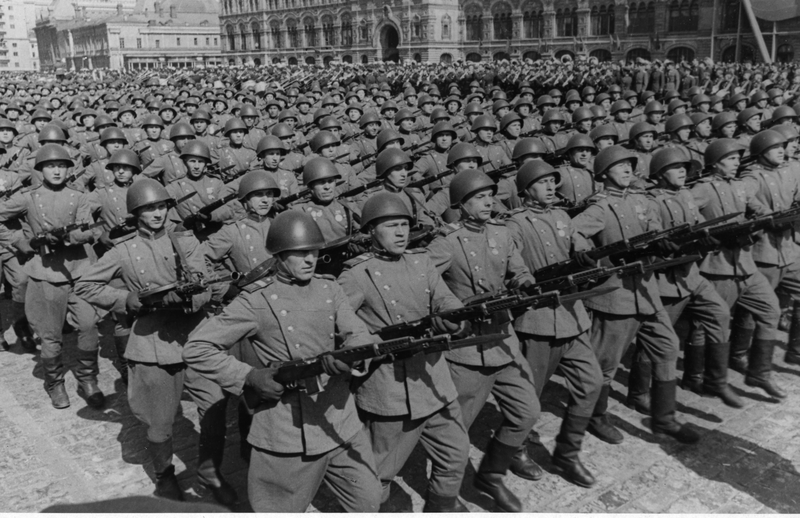 Russian Troops in Red Square | Harry S. Truman