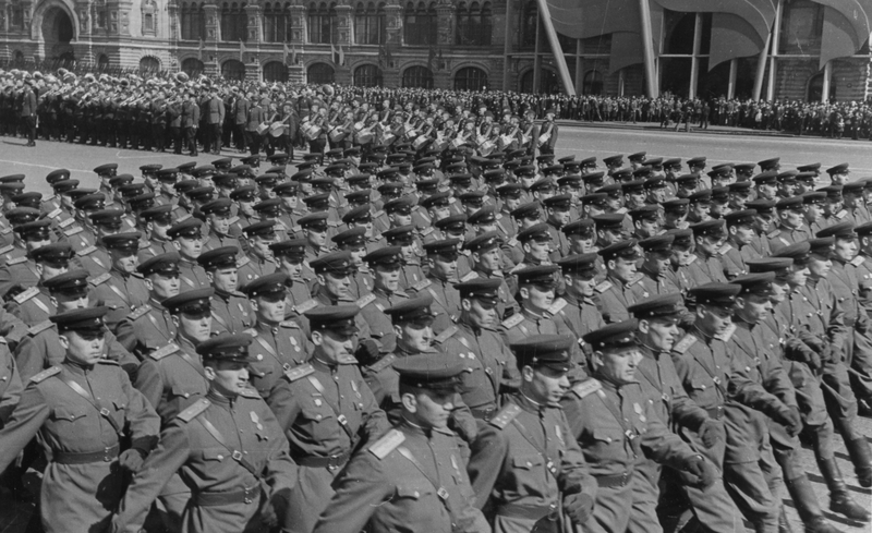 Russian Troops in Red Square | Harry S. Truman